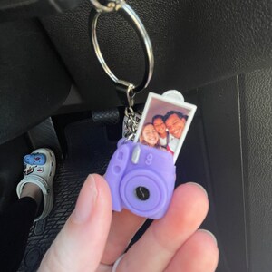Mini Camera Keychain and Your Own Personalized Photo. Camera Keychain ...