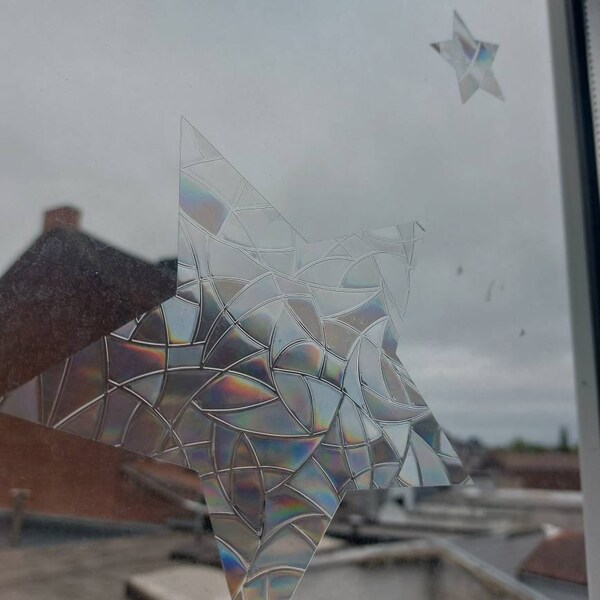 Suncatcher Sticker nature Sun - Etsy