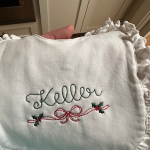 Sketch Fill Firecracker Monogram Frame With Vintage Stitch - Etsy