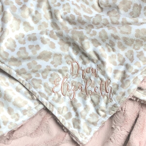 Ice Pink Luxe Cuddle® Hide From Shannon Fabric's Minky Collection- 10mm ...