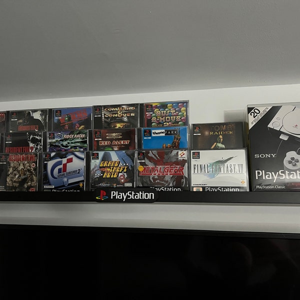 Sony Playstation 3D Fridge Magnet/shelf Display - Retro Video Games PS1 ...