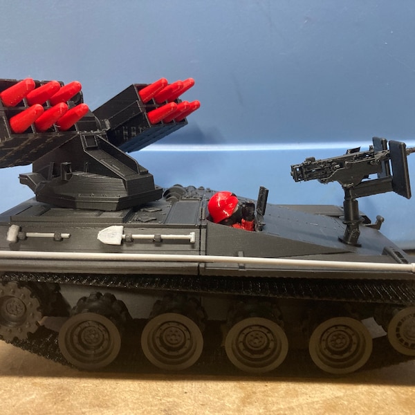 GI Joe Classified Wolverine Tank STL Files - Etsy