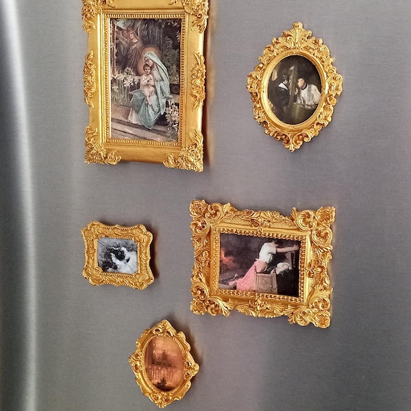 READ DESCRIPTION. Frames Only Handmade Oval Frame Collection.ornate ...