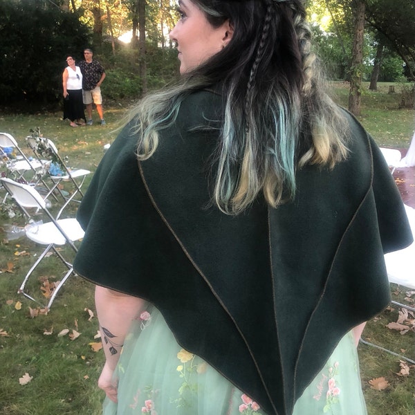 Druid Lily Cloak Midnight Blue Cloak Halloween Costume Ceremonial Blue ...