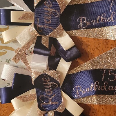 Custom Picture Ribbon Corsages. - Etsy