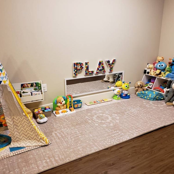 Felt Ball Alphabet Letters PLAY, Nursery Decor, Felt Balls, Kids ...