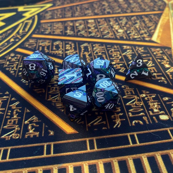 Solid Metal D2 Coin Featuring an Almiraj Dice Guardian | Dicebound ...