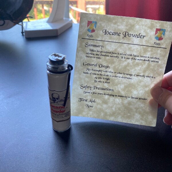 Iocane Powder the Princess Bride Collectible Movie Prop - Etsy