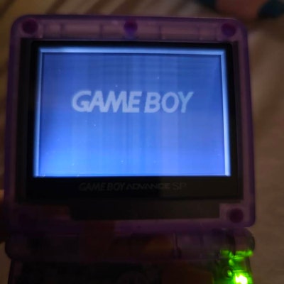 Nintendo Gameboy Advance SP Soft Touch the Great Wave IPSV5 3.0 Inch HD ...