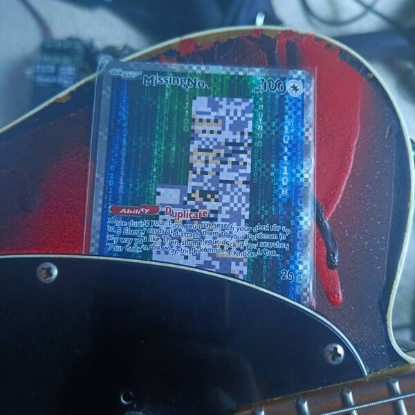 Gorochu Custom Holographic Card - Etsy