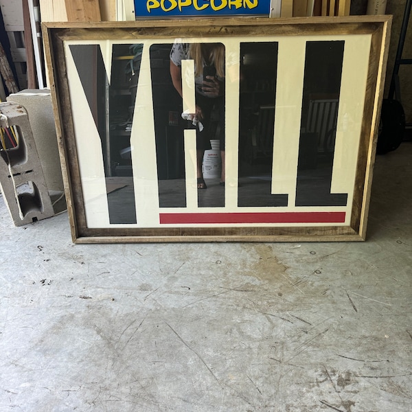 Y'all Means All Typography Poster, Western Wall Art, Southwestern Decor ...