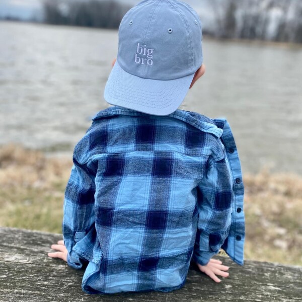 Big Bro, Big Sister Hat, Big Brother Baseball Caps, Classic Dad Hat ...