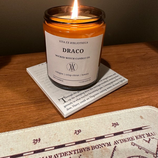 Blue | Book Candle | Raven Boys Candle | the Raven Cycle | Pet-friendly ...