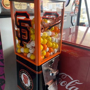 Vintage Gumball Candy Machine Stand NY Jets Inspired Novelty - Etsy