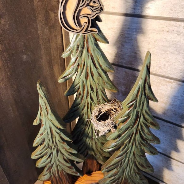 Tall Pines Tree Set - Etsy