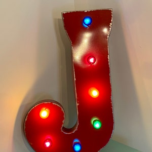 Metal Marquee BAR Plug in Letters 7 Sign Decor - Etsy