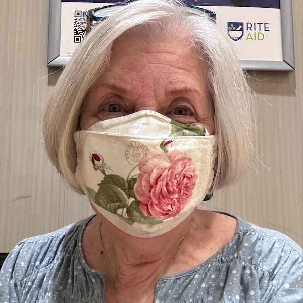 Handmade 3D Origami Face Masks - Nose Wire, Filter Pockets, Adjustable ...