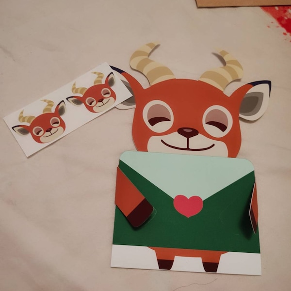 Molly Card Animal Crossing Printable - Etsy