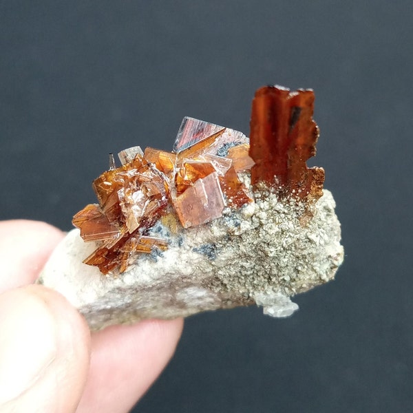 Garnet Schorl and Mica on Feldspar From Gilgit Baltistan Pakistan. - Etsy