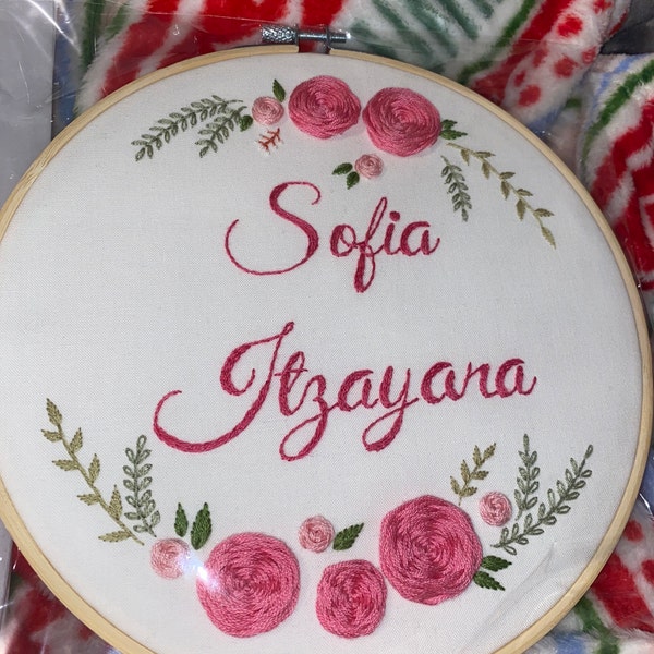 Embroidery PDF Pattern, Hand Embroidery, Floral Embroidery Hoop ...