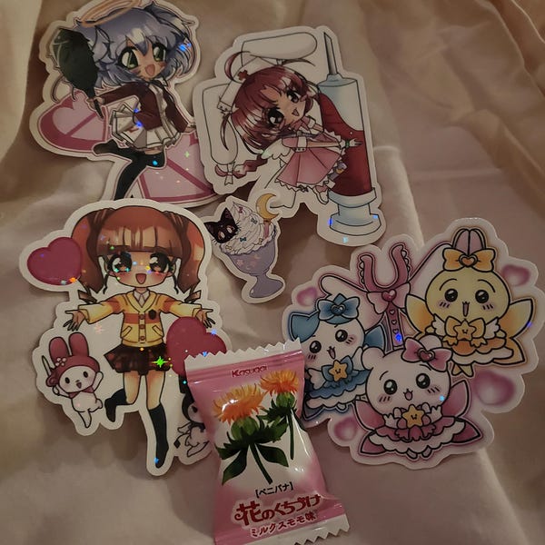 Catch! Teenieping Romi & Heartsping 3.5" Holographic Vinyl Sticker - Etsy