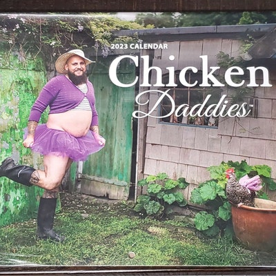 Chicken Daddies Wall Calendar 2023 the Eggcracker Edition - Etsy