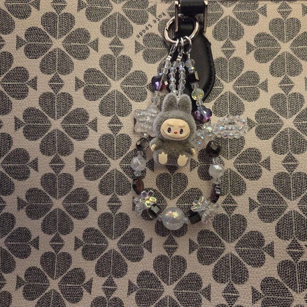 Authentic POPMART Pop Beans Keychain | Phone Charm| Purse Charm | Molly ...