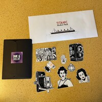 Titanic Sticker Pack - Etsy