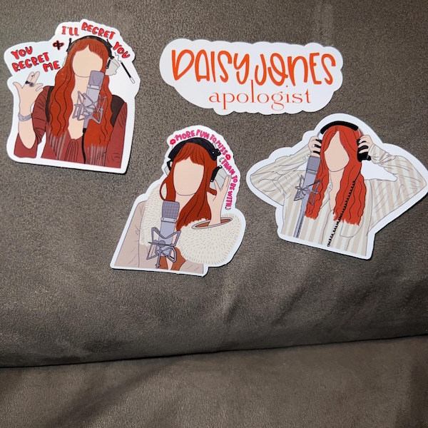 Daisy Jones and the Six Stickers | Daisy Jones & the Six | Taylor ...