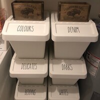 Rae Dunn Personalized Custom Vinyl Decal Stickers Kitchen Canister ...