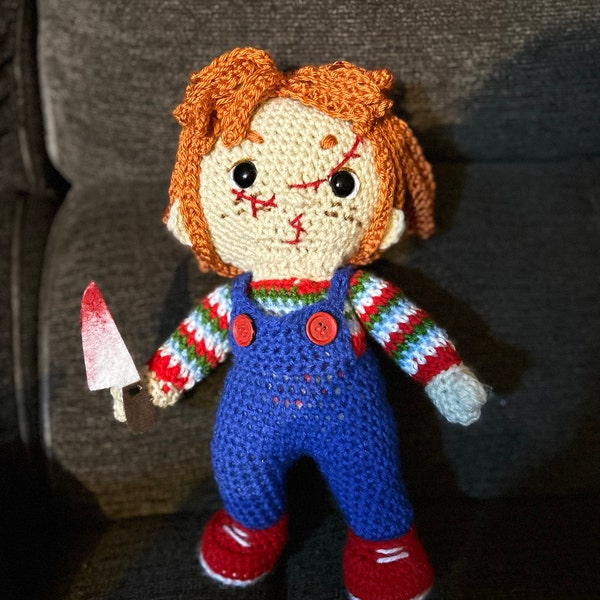 Crochet Doll Amigurumi Pattern Chucky Doll, PDF Pattern, English ...