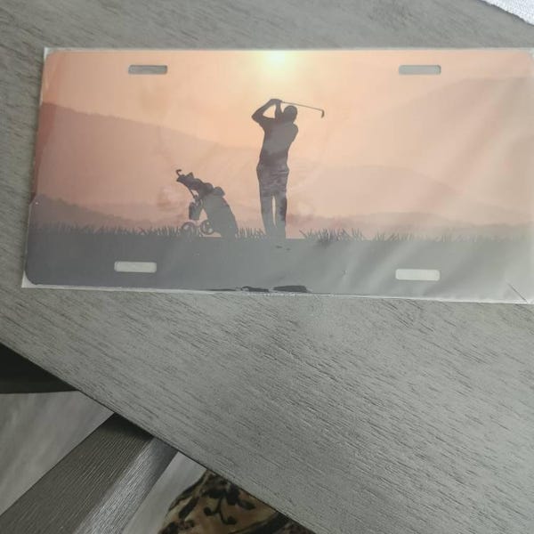 Giraffe License Plate Number, Sublimation Car Tag, Front Plate for ...