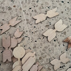 Big Bows Set01 5inch Wooden Template, Traceable Bow Template. - Etsy