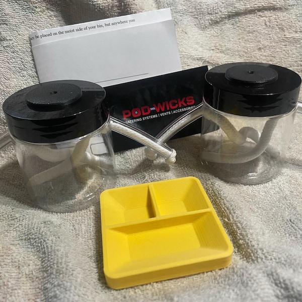 Terra-pod, Slow Wicking Ollas Style Pods for Invertebrate Bins ...