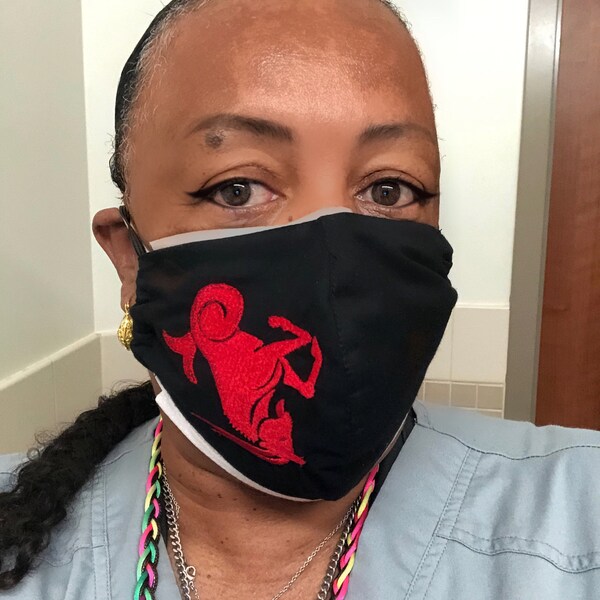 Zodiac Signs Embroidered Masks Astrological Signs Masks Zodiac Tatoo ...