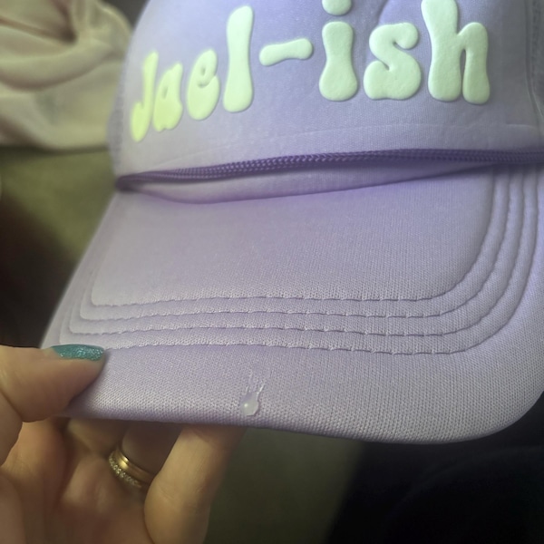 Custom PUFF Print Trucker Hat,personalized Foam Hat,custom Caps,foam ...