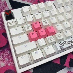 Persona 5 Keycap Set Cherry MX Laser Etched | Etsy