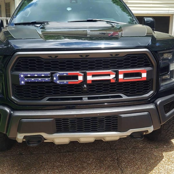 2015-2020 Ford F-150 Paramount Raptor Style Aftermarket Grille Letter ...