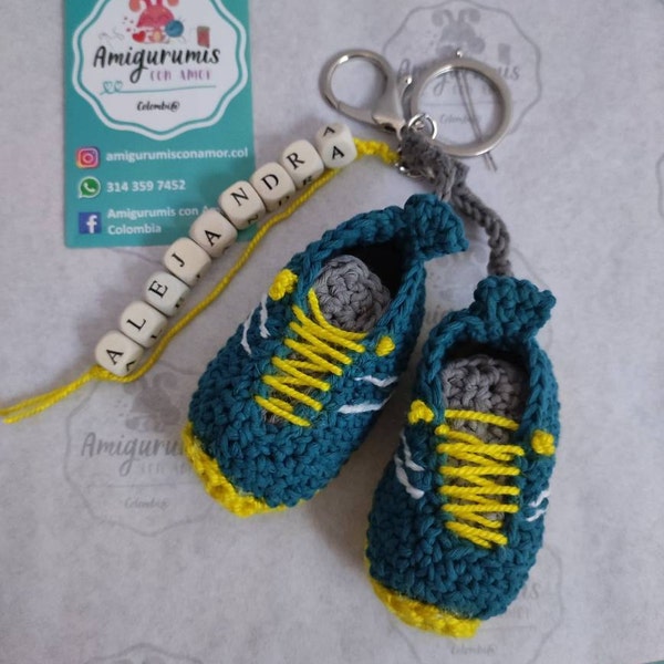 CROCHET PATTERN Cute Baby Sneaker Crochet Booties "federation" Runners ...