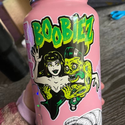 Greaser Frankenstein Vinyl Sticker Horror Punk Decal - Etsy