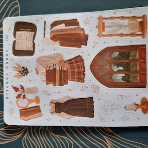 14 Pcs Sticker Sheet summer Dream 022 Bullet Journal Sticker, Scrapbook ...