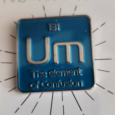 Enamel Pin Science Enamel Pins Periodic Element Pin Funny Pins Pin Set ...