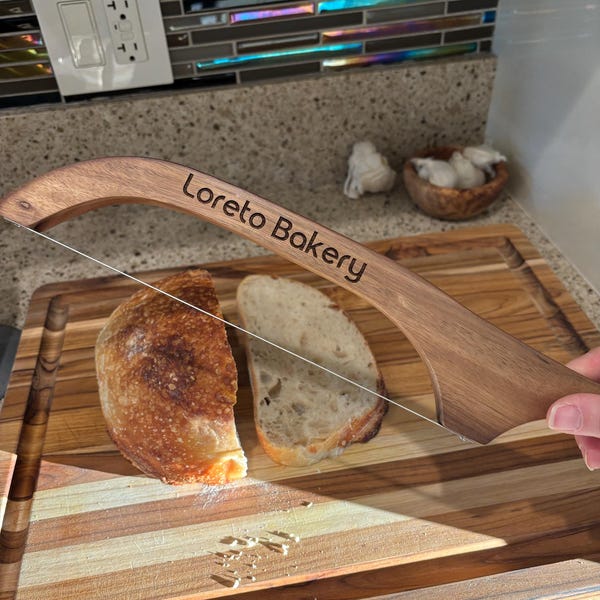 Custom Engraved Wood Kitchen Utensil Set, 7-PCS Teak Wood Cooking ...