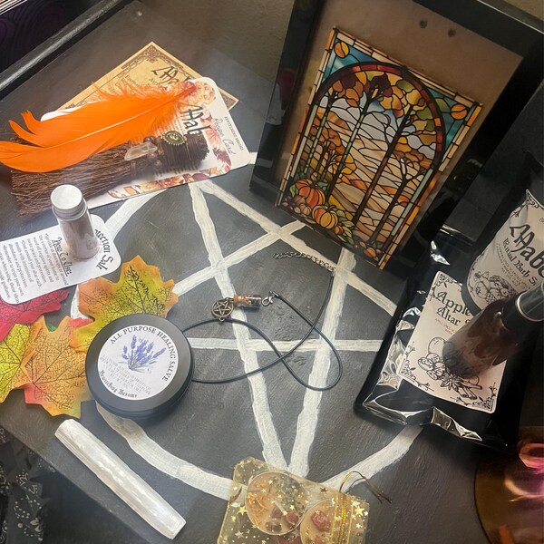 Full Moon Ritual Box Full Moon Altar Bundle Lavender Altar Spray ...