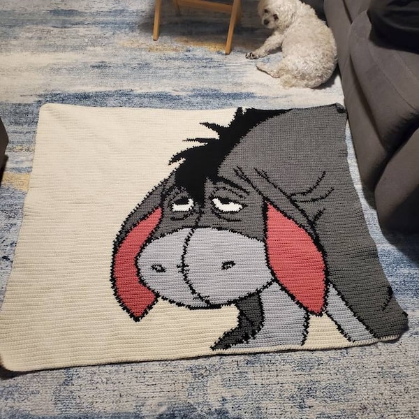 Tigger Crochet Graph and Written Pattern SC Graphghan - Etsy