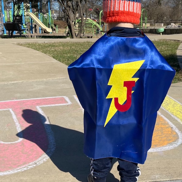 Double Layer SUPERHERO Cape - Custom Superhero Cape - Personalized ...