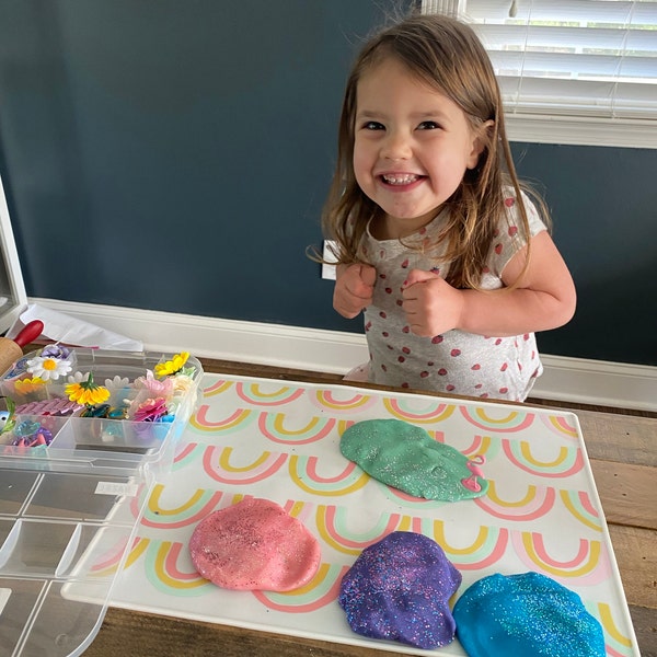 Fairy Garden Play Dough Kit,sensory Kit, Play Dough Kit, Playdoh ...