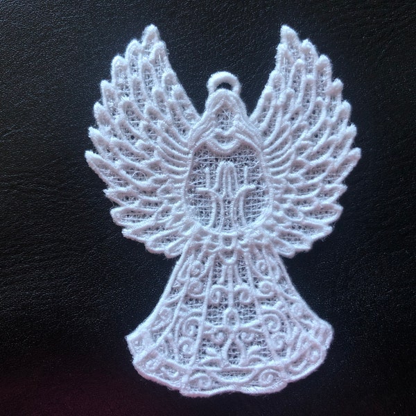 Fsl-angel-4x4-ch-cr-nls (1 Machine Embroidery Design) - Etsy