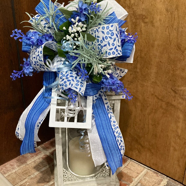 Spring Lantern Centerpiece, Easter Bunny Table Arrangement, Easter Bunny Spring, Easter Bunny ...