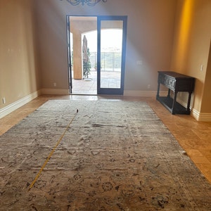 7x11 Contemporary Rug, 7x11 Turkish Rug, Hand-knotted Rug, 7x11 Natural ...